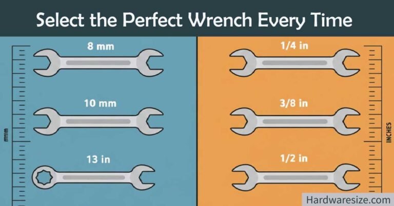 Wrench Sizes Explained: Tips, Charts & Selection Guide - Hardware Size