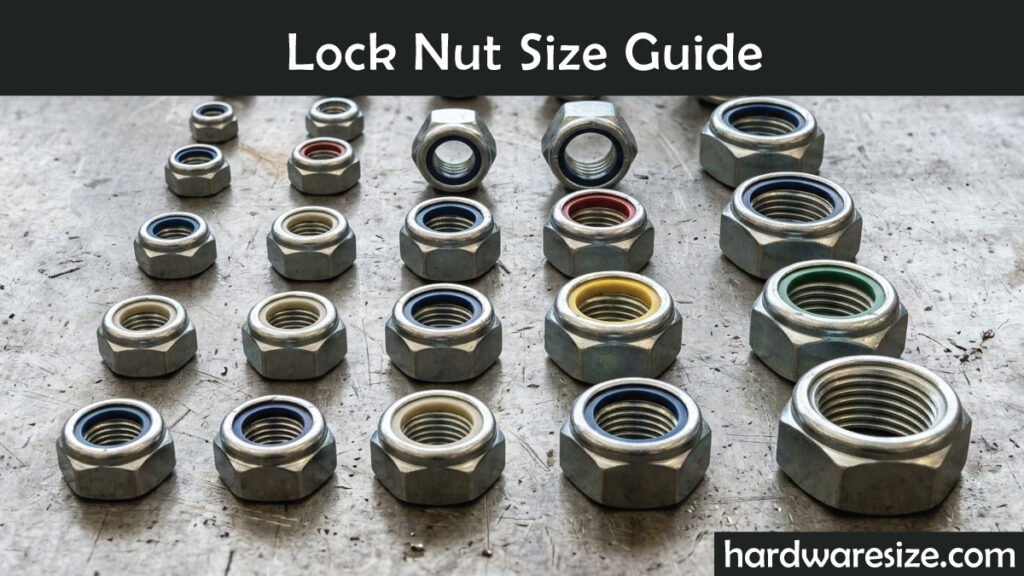 Lock Nut Guide: Types, Uses, Benefits & How to Install - Hardware Size