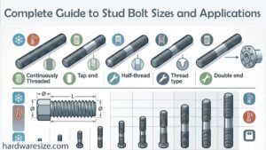 Complete Guide to Stud Bolt Sizes and Applications - Hardware Size