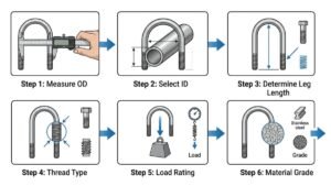 U Bolt Dimensions and Selection Guide for Your Project - Hardware Size