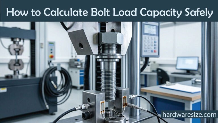 How to Calculate Bolt Load Capacity Safely - Hardware Size