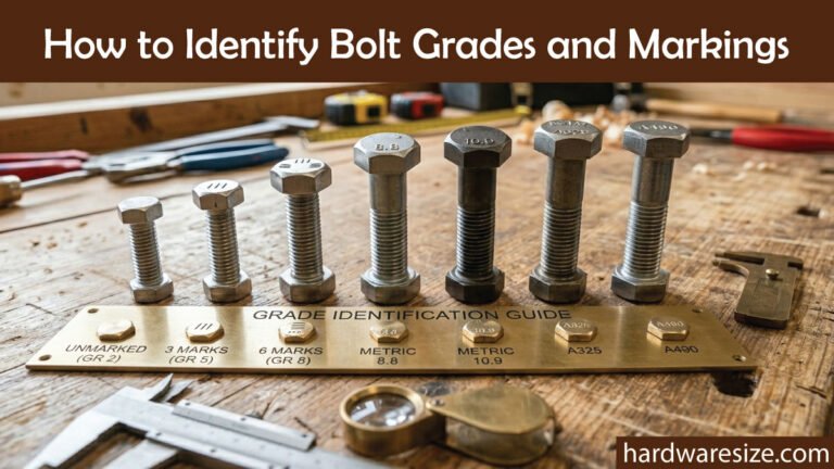How to Identify Bolt Grades and Markings Easily - Hardware Size