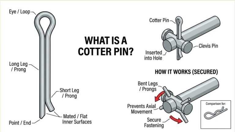 Cotter Pin Size Chart for Secure Connections - Hardware Size